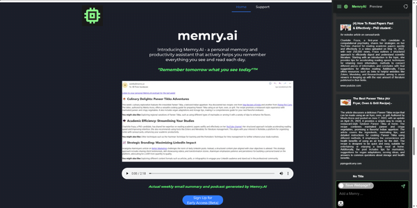 Memry.AI » Home